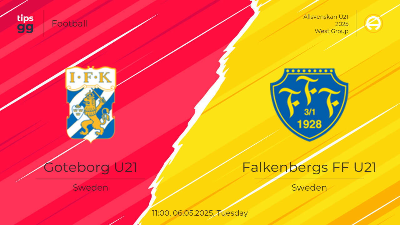 Goteborg U21 vs Falkenbergs FF U21 live score 06.05.2025 – today match ...