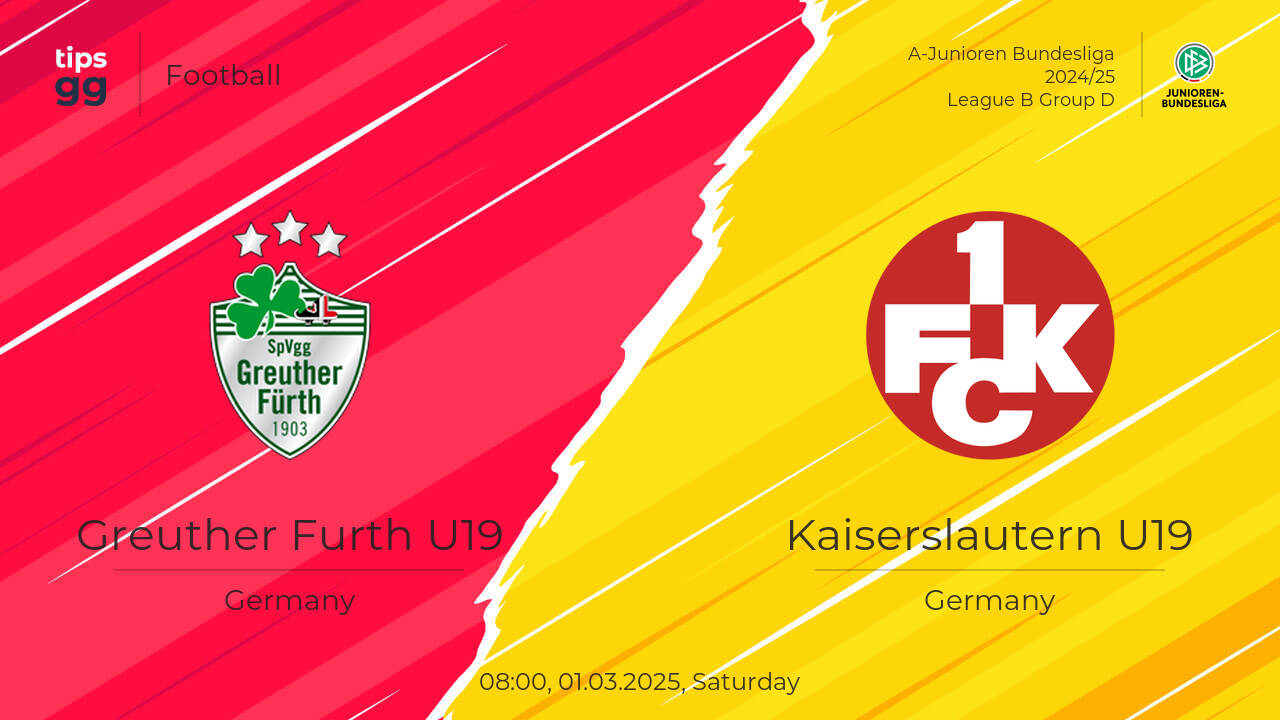 Greuther Furth U19 vs Kaiserslautern U19 01.03.2025 Match Overview ...