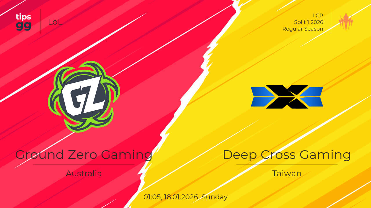 Ground Zero Gaming vs Deep Cross Gaming 18.01.2026 at LCP Split 1 2026 ...