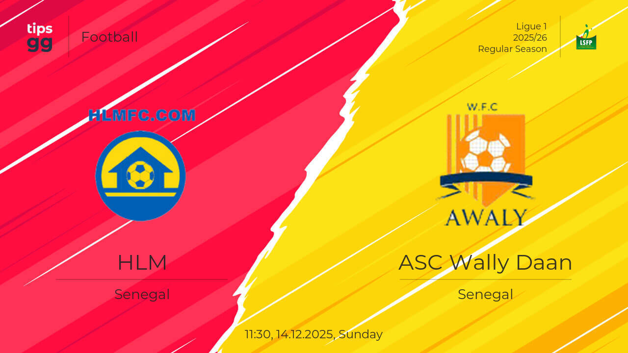 HLM vs ASC Wally Daan live score 14.12.2025 – today match results | Tips.GG