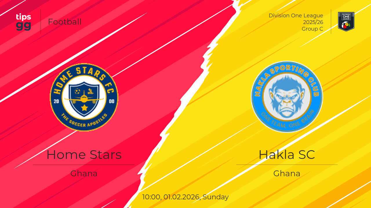 Where to Watch Home Stars vs Hakla SC 31.01.2026 | Tips.GG