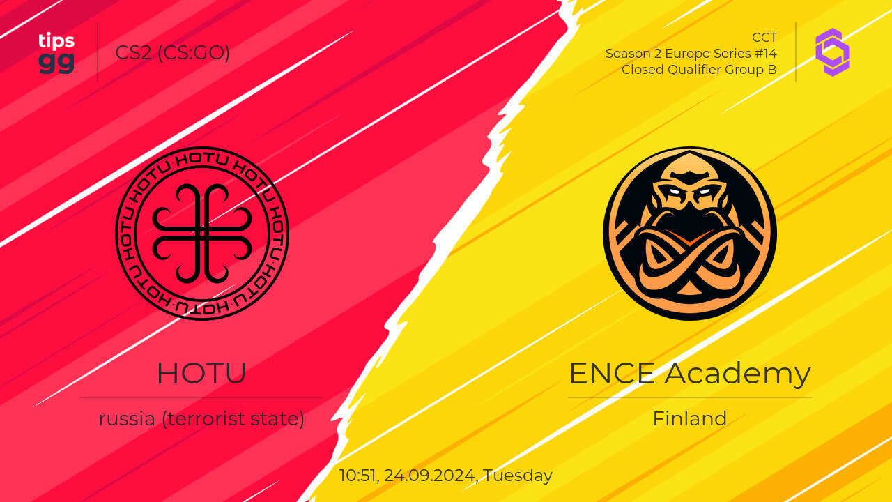 HOTU vs ENCE Academy 24.09.2024 – Match Prediction | CS2 (CS:GO) | Tips.GG