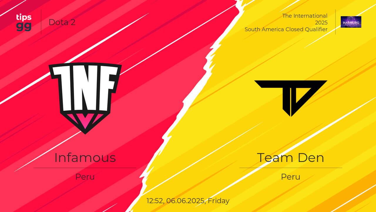 Infamous vs Team Den 06.06.2025 at The International 2025 | Dota 2 ...