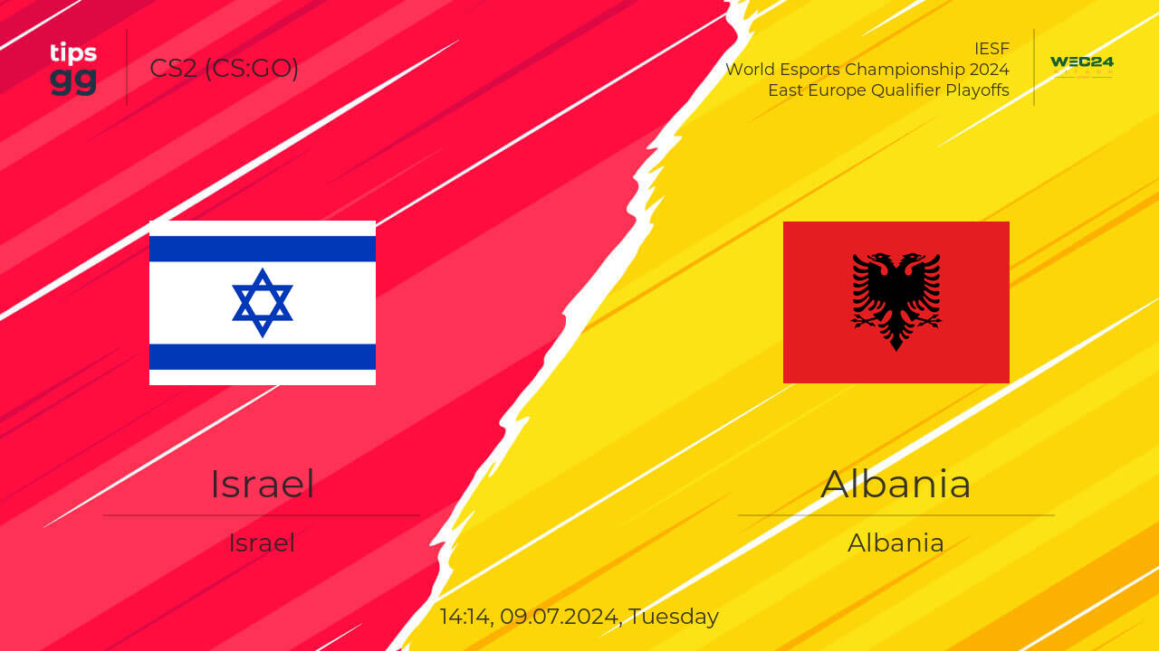 Israel vs Albania 09.07.2024 at IESF World Esports Championship 2024 ...