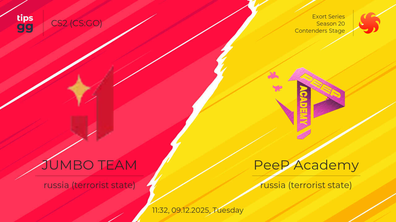 Where to Watch JUMBO TEAM vs PeeP Academy 09.12.2025 – Live Streams ...