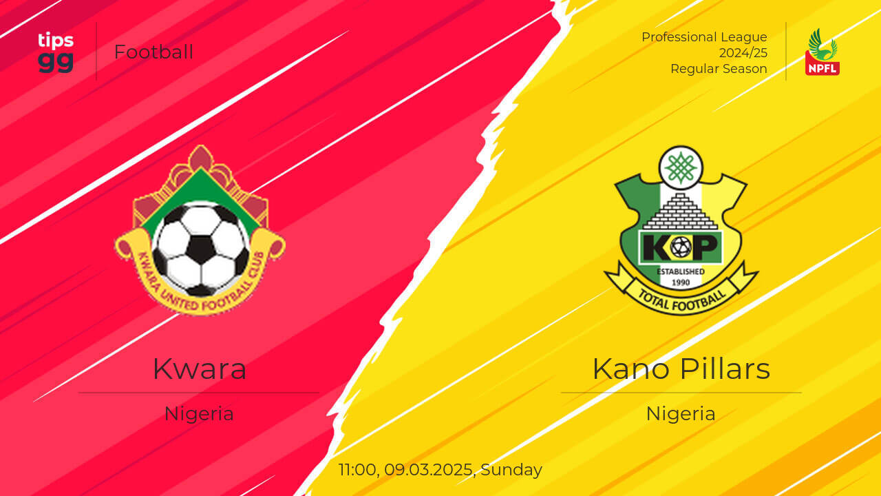 Kwara vs Kano Pillars 09.03.2025 Match Overview | Tips.GG