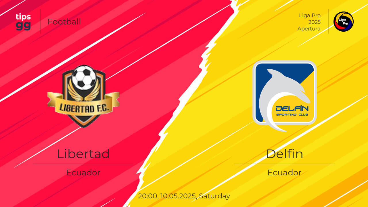 Libertad vs Delfin 11.05.2025 Match Overview | Tips.GG