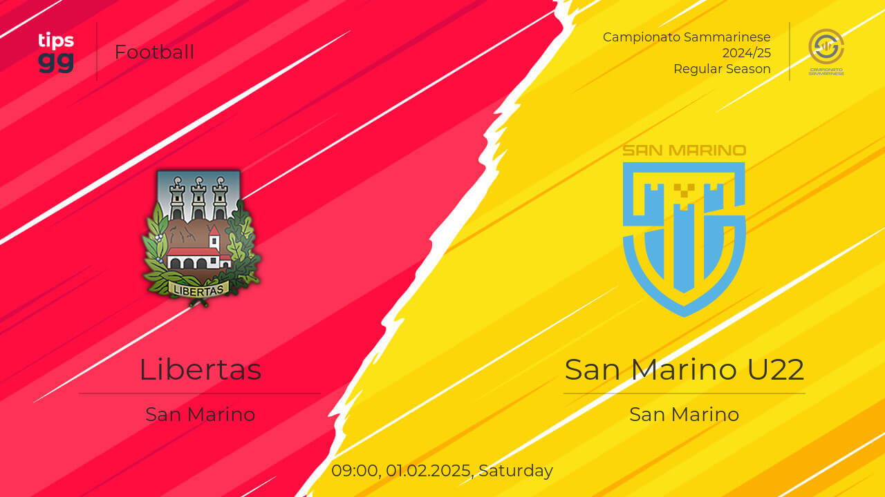 Libertas vs San Marino U22 01.02.2025 Match Overview | Tips.GG