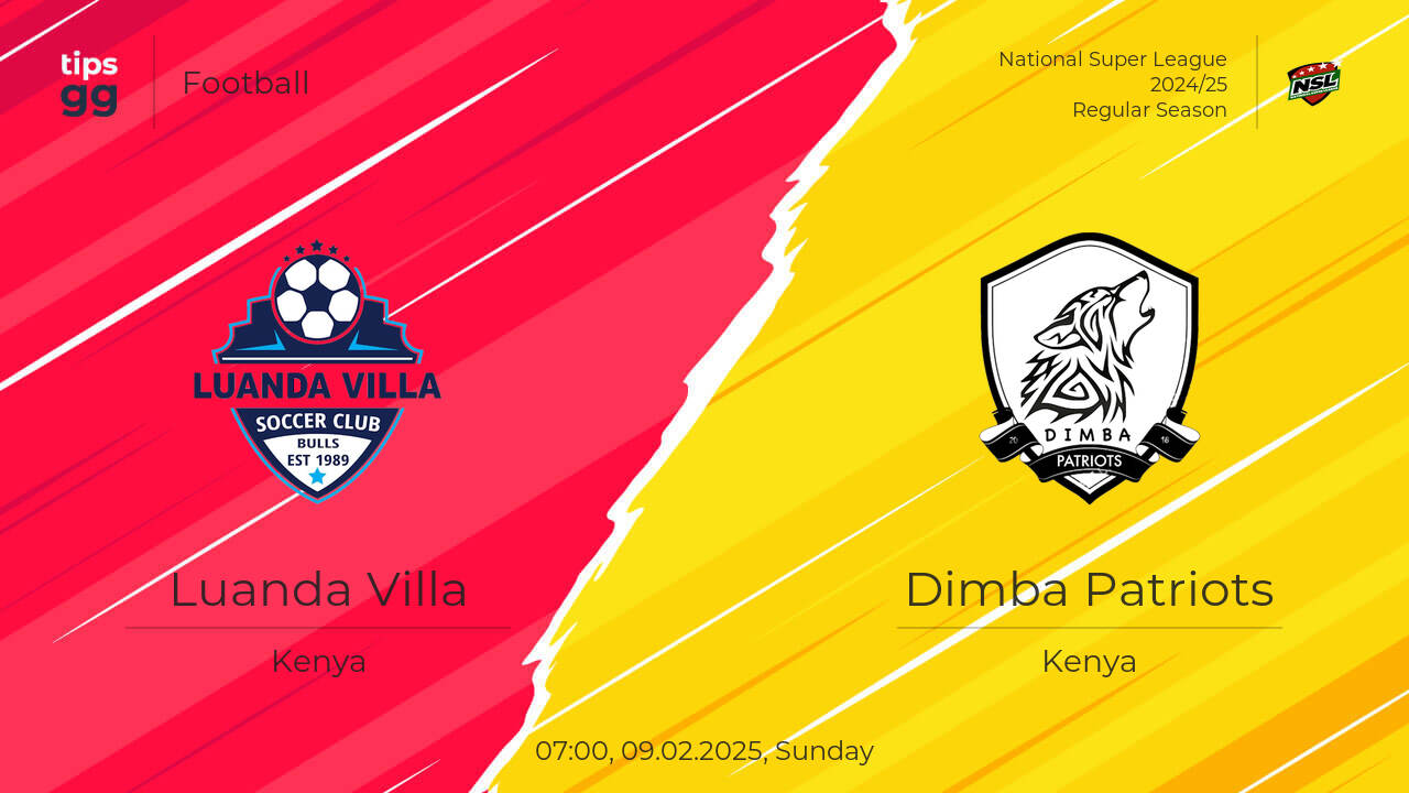 Luanda Villa vs Dimba Patriots 09.02.2025 Match Overview | Tips.GG