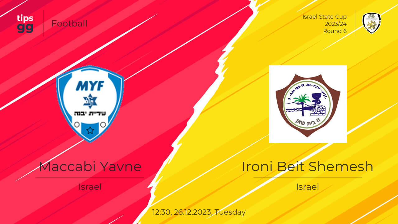 Watch Maccabi Yavne vs Ironi Beit Shemesh 26.12.2023 – Live Stream and ...