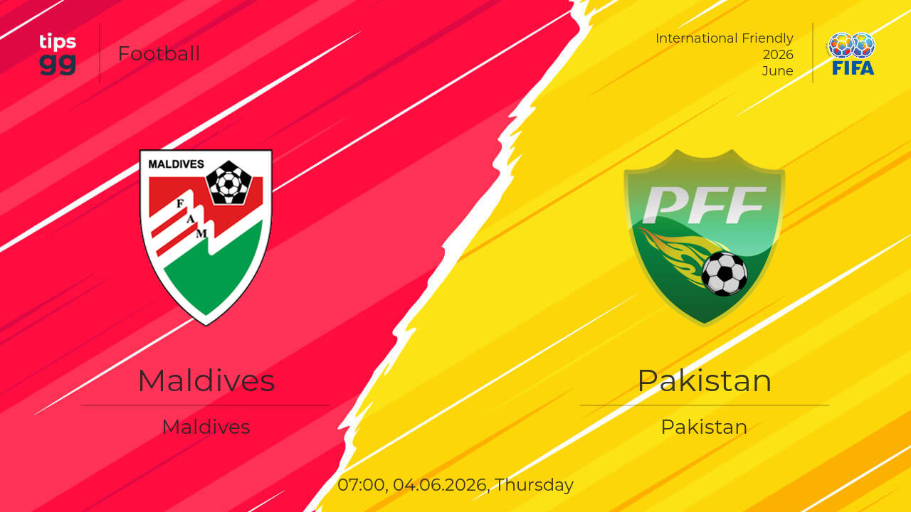 Maldives Pakistan Odds 04.06.2026 | Tips.GG