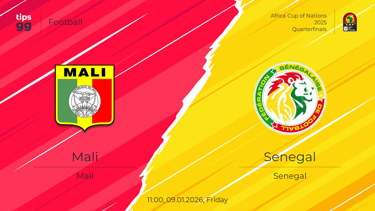 Mali vs Senegal Prediction 09.01.2026 | Tips.GG