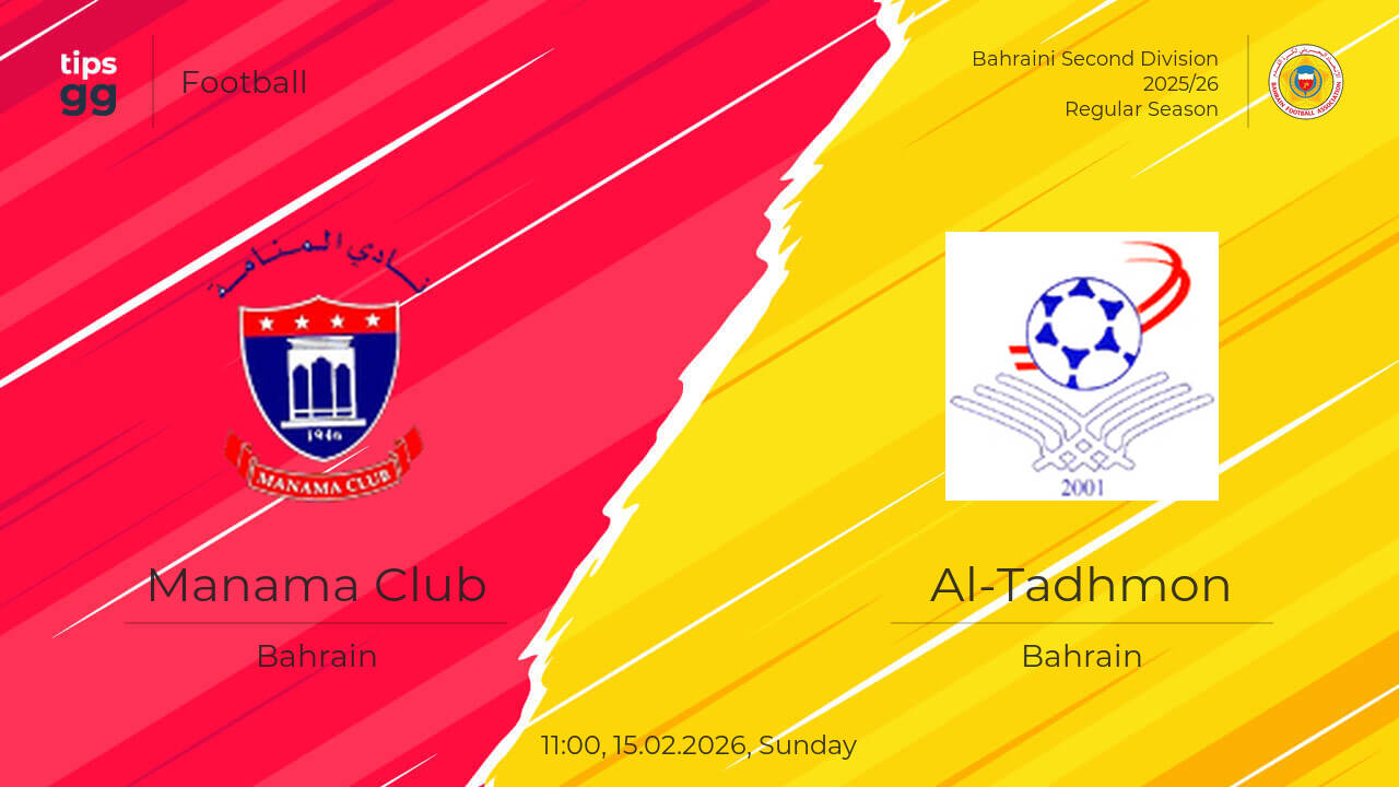 Manama Club vs Al-Tadhmon live score 15.02.2026 – today match results ...