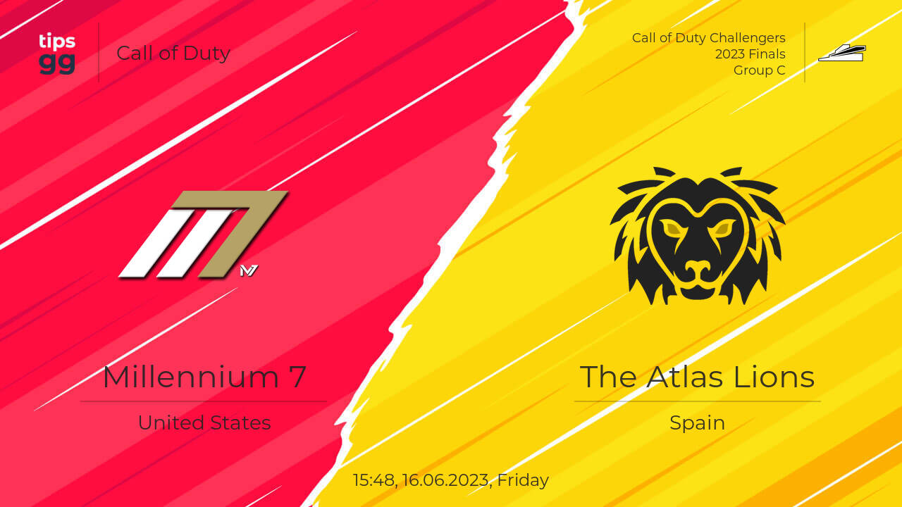 Millennium 7 vs The Atlas Lions 16.06.2023 – Live Odds & Match Betting ...