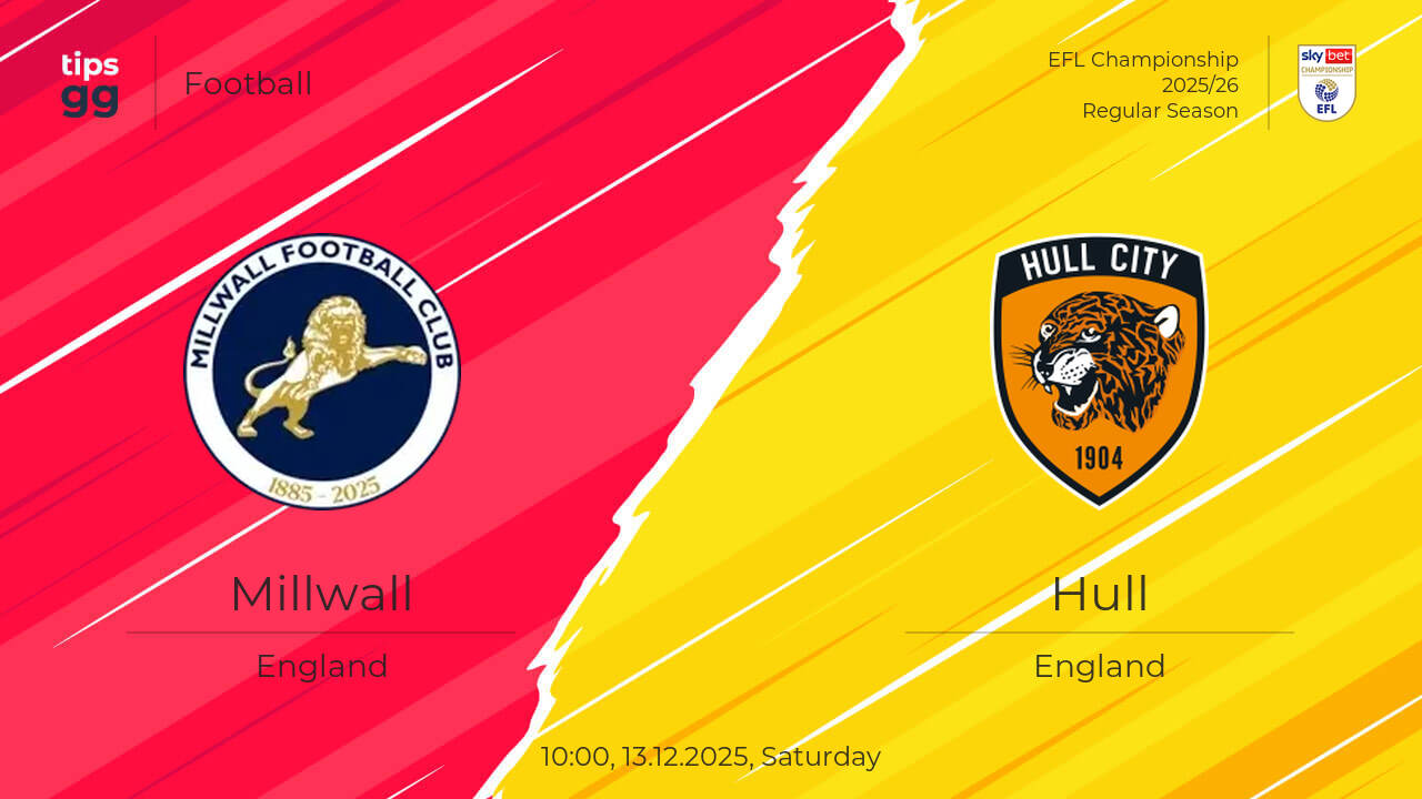 Millwall vs Hull live score 13.12.2025 – today match results | Tips.GG