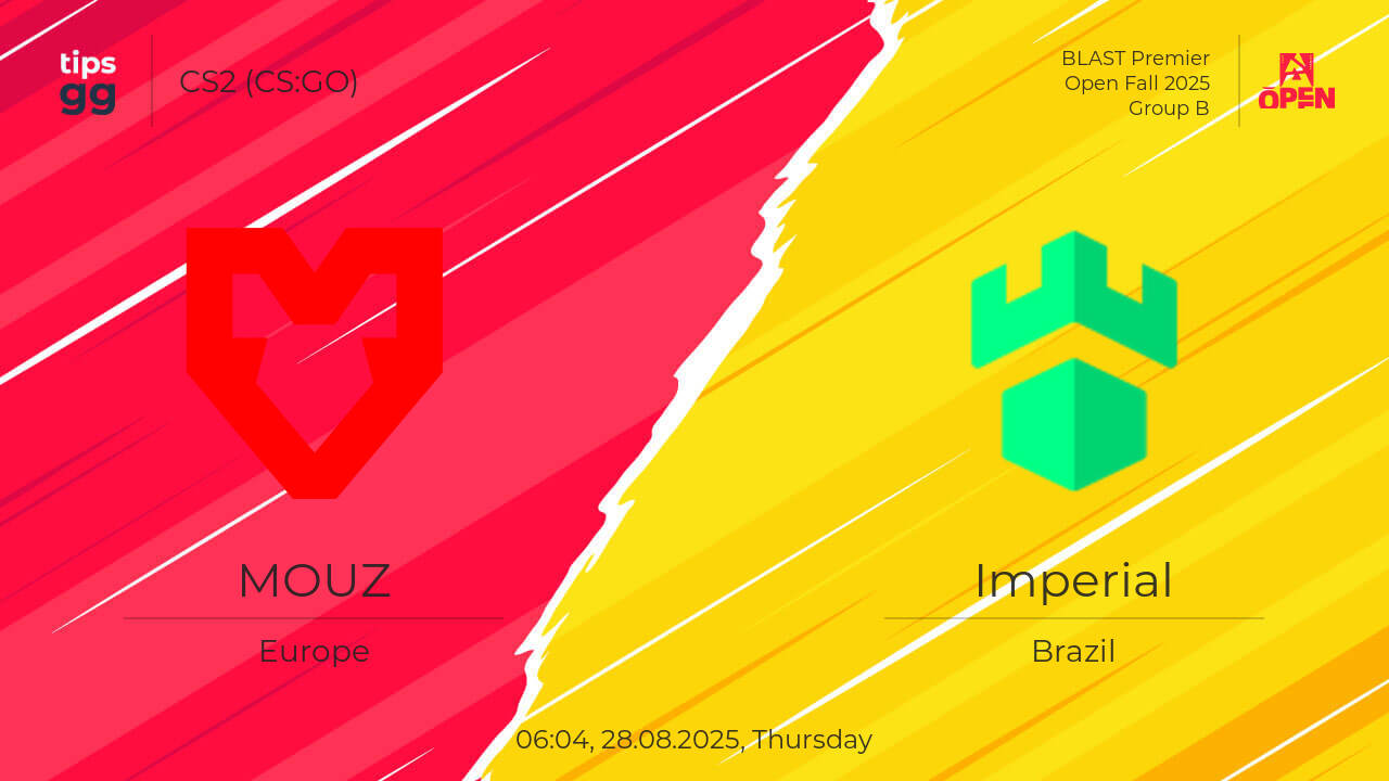 Where to Watch MOUZ vs Imperial 28.08.2025 – Live Streams | CS2 (CS:GO ...