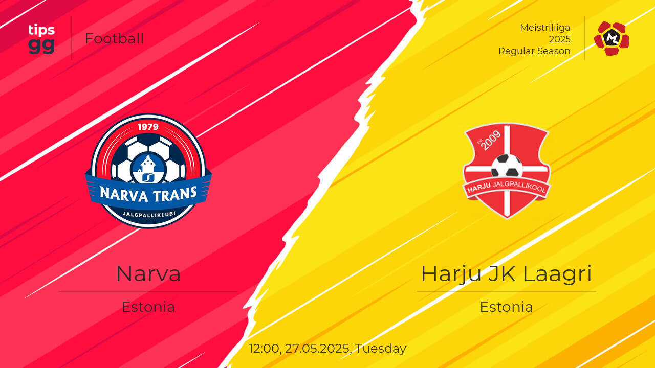 Narva vs Harju JK Laagri live score 27.05.2025 – today match results ...