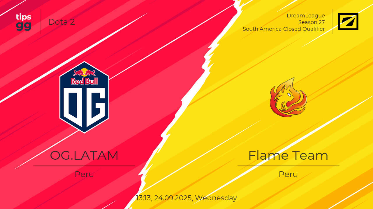 OG.LATAM vs Flame Team 24.09.2025 at DreamLeague Season 27 | Dota 2 ...