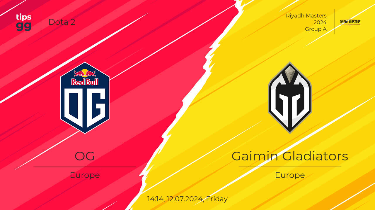 OG vs Gaimin Gladiators 12.07.2024 – Live Odds & Match Betting Lines ...