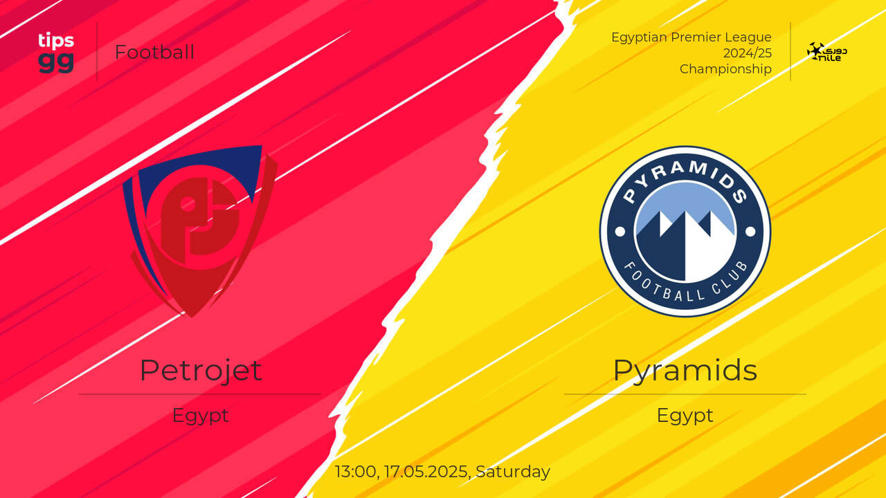 Petrojet vs Pyramids live score 17.05.2025 – today match results | Tips.GG