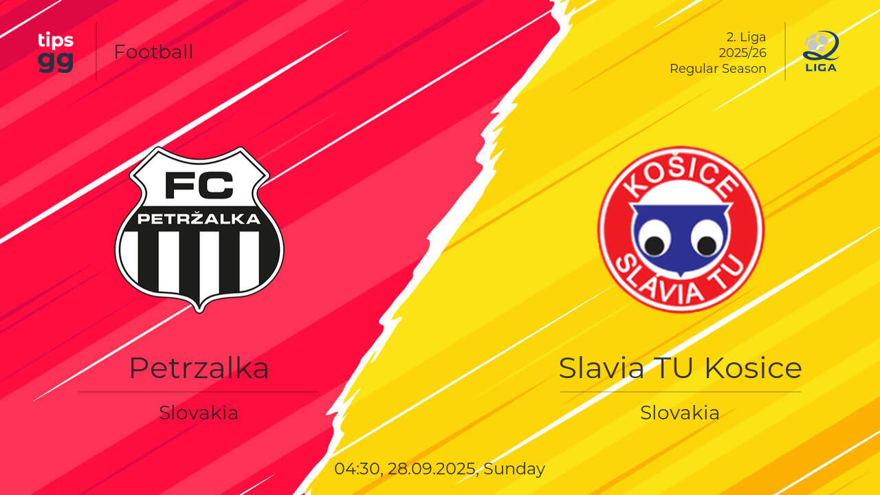Petrzalka vs Slavia TU Kosice live score 28.09.2025 – today match ...