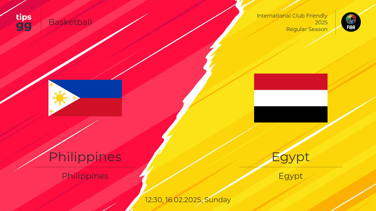 Philippines vs Egypt 16.02.2025 at International Club Friendly 2025 ...