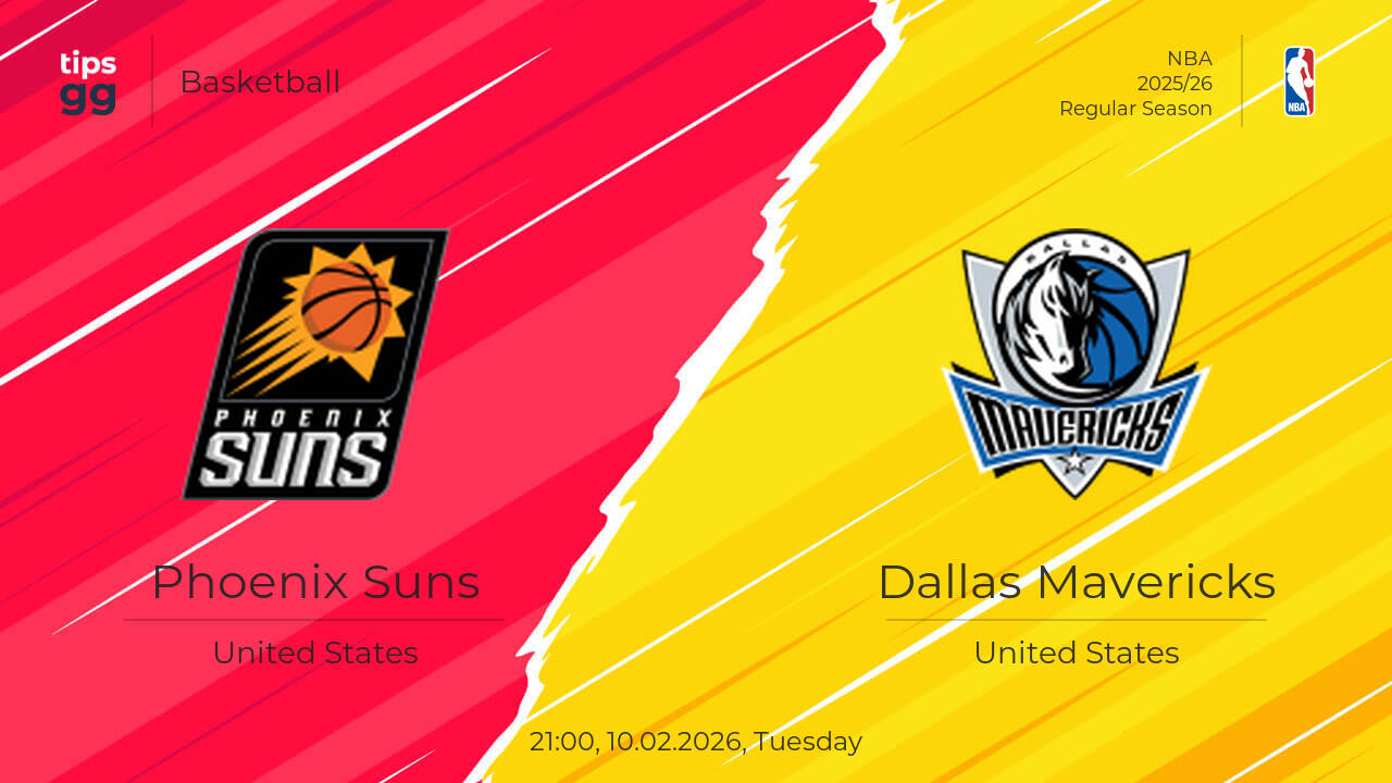 Phoenix Suns vs Dallas Mavericks 11.02.2026 at NBA 2025/26 | Basketball ...
