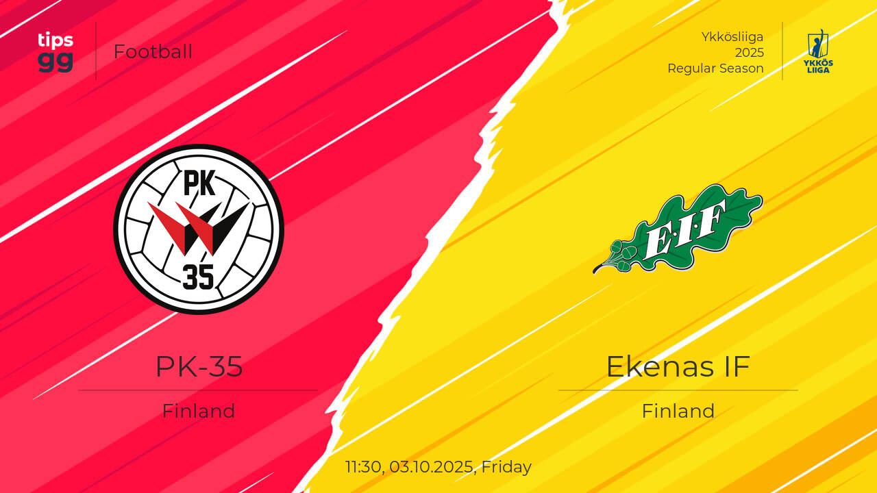 Where to Watch PK-35 vs Ekenas IF 03.10.2025 | Tips.GG