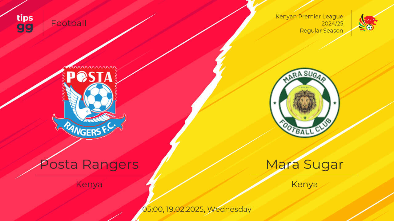 Posta Rangers Mara Sugar Odds 19.02.2025 | Tips.GG