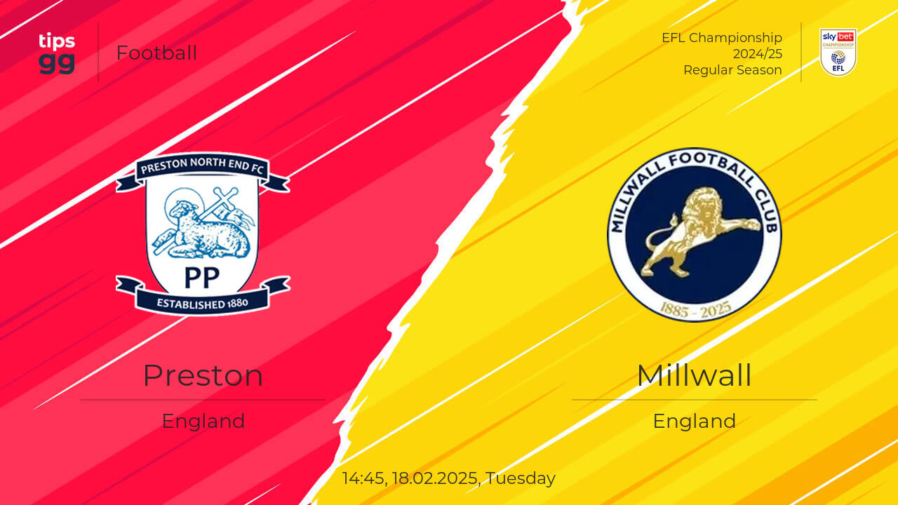 Preston Millwall Odds 18.02.2025 | Tips.GG