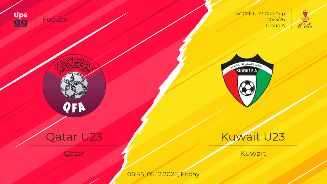 Qatar U23 vs Kuwait U23 live score 05.12.2025 – today match results ...