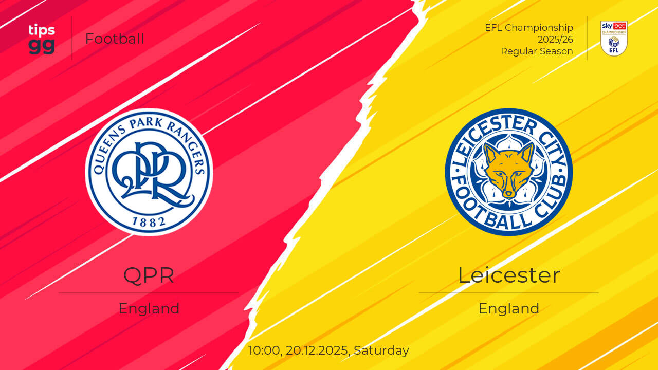 QPR vs Leicester live score 20.12.2025 – today match results | Tips.GG