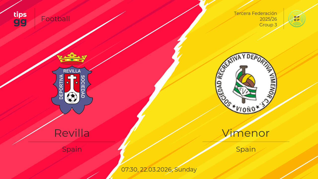 Where to Watch Revilla vs Vimenor 22.03.2026 | Tips.GG