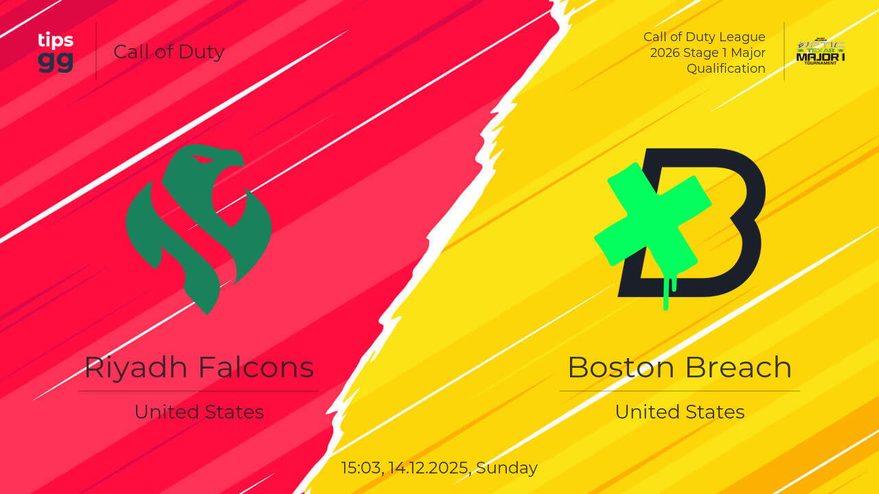Riyadh Falcons vs Boston Breach 14.12.2025 at Call of Duty League 2026 ...