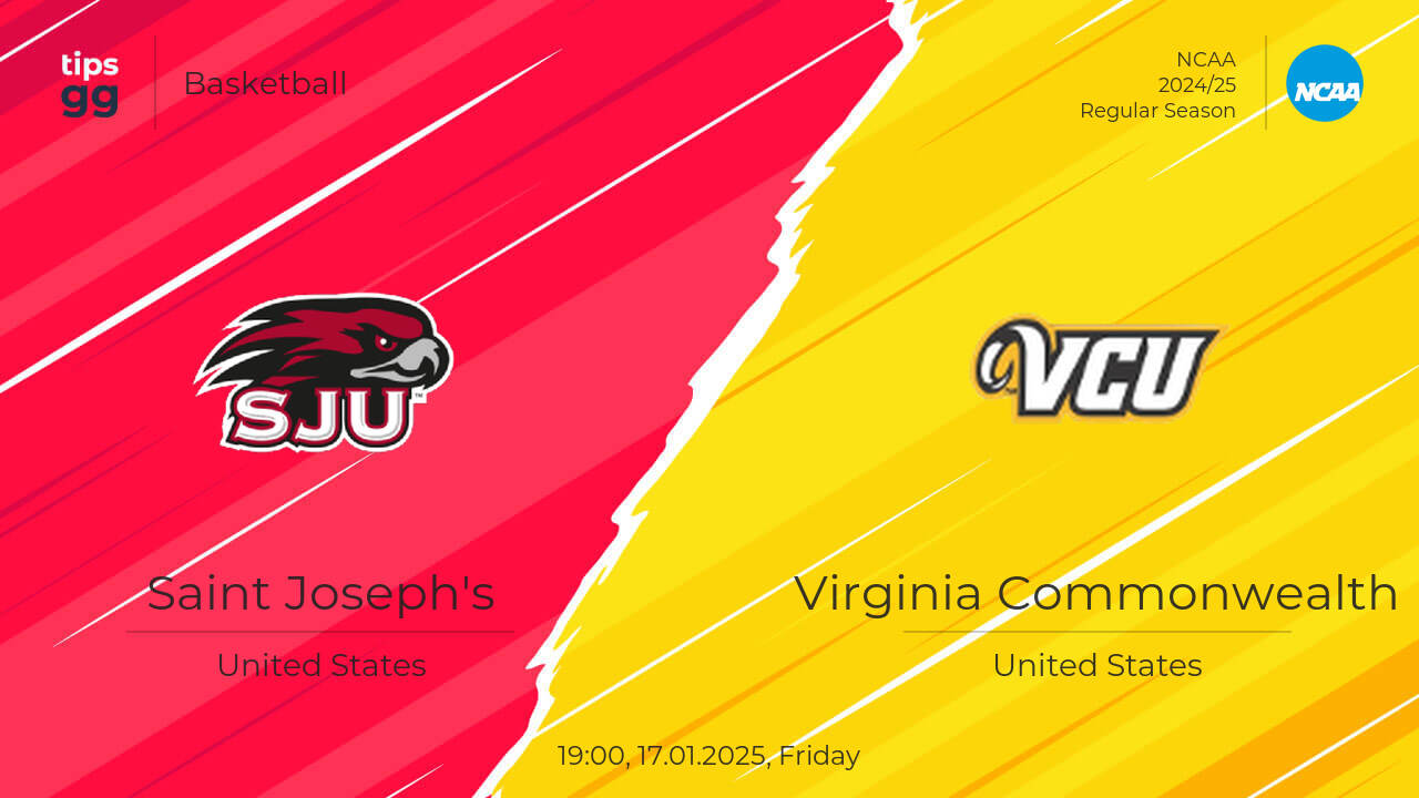 Where to Watch Saint Joseph's vs Virginia Commonwealth 18.01.2025 ...