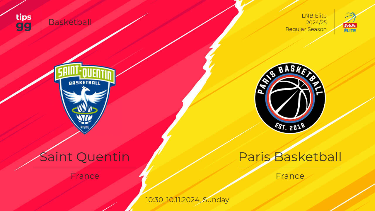 Watch Saint Quentin vs Paris Basketball 09.11.2024 – Live Stream and ...