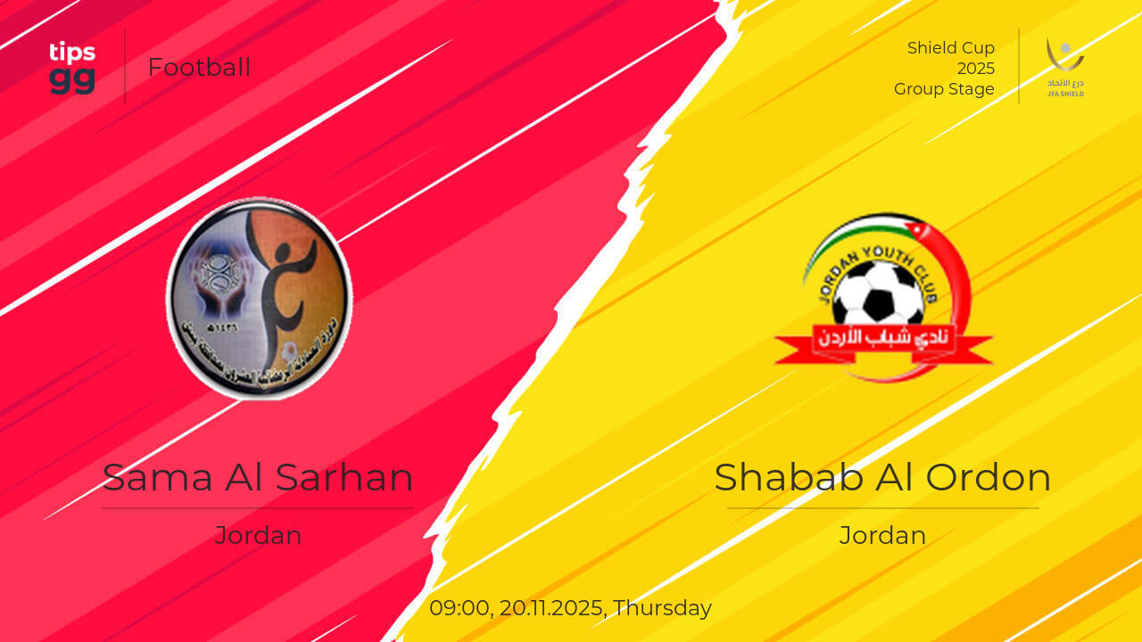 Sama Al Sarhan vs Shabab Al Ordon live score 20.11.2025 – today match ...