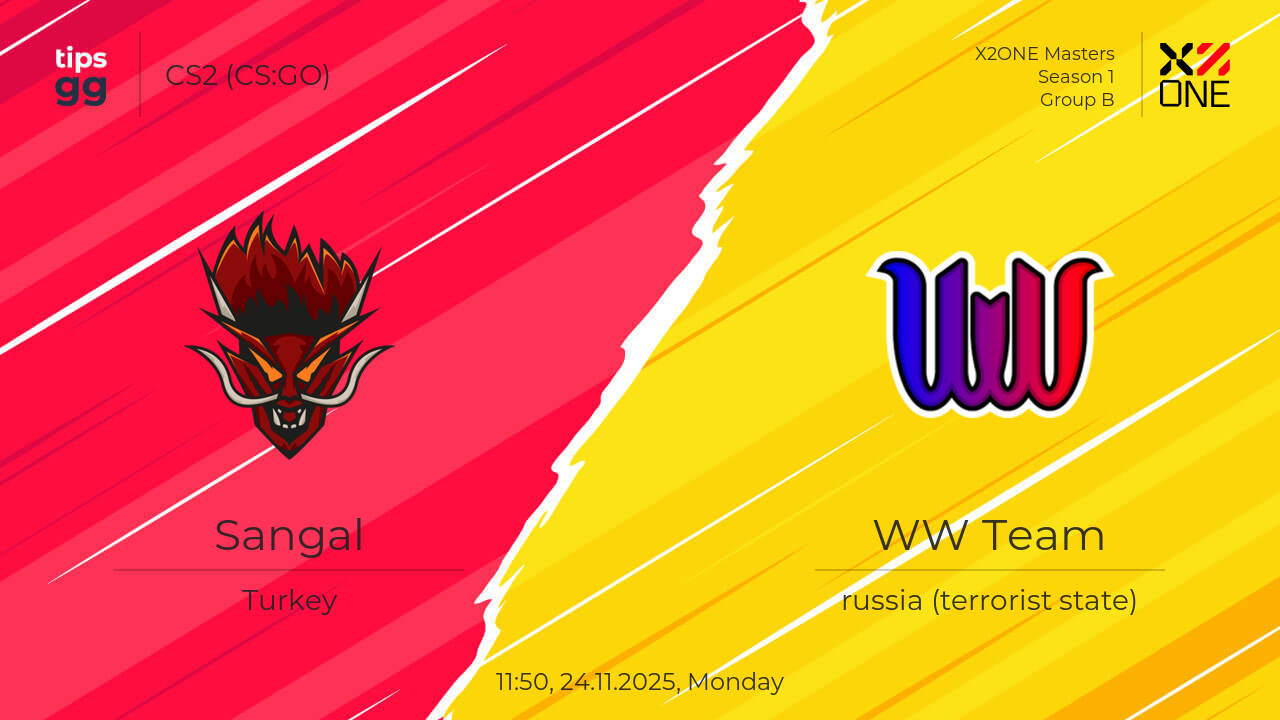 Sangal vs WW Team 24.11.2025 at X2ONE Masters Season 1 | CS2 (CS:GO ...