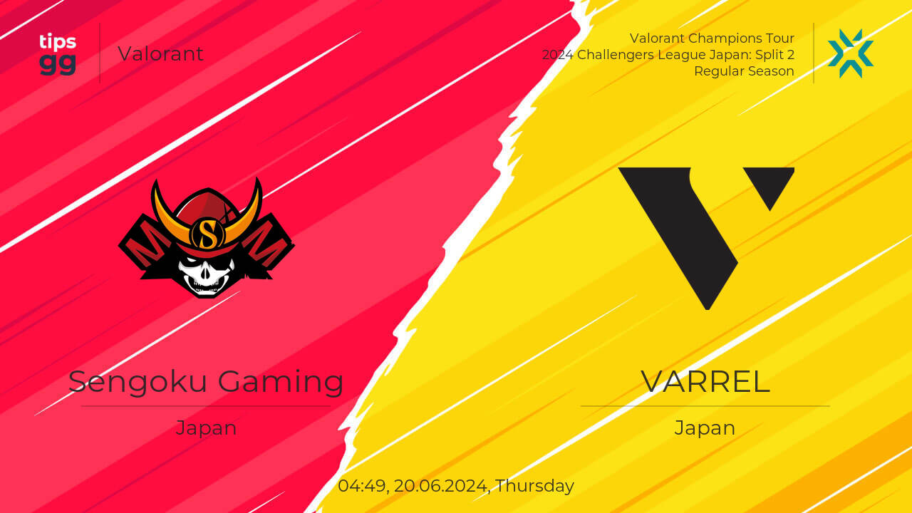 Sengoku Gaming vs VARREL 20.06.2024 at Valorant Champions Tour 2024 ...
