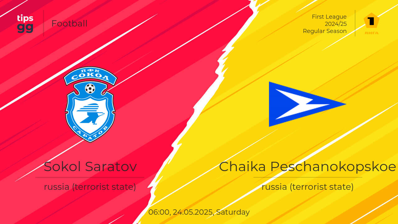 Watch Sokol vs Chaika Peschanokopskoe 24.05.2025 – Live Stream ...