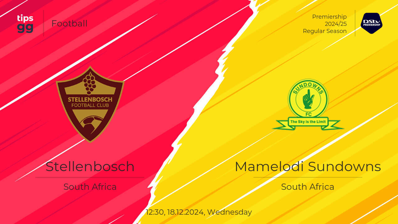 Watch Stellenbosch FC vs Mamelodi Sundowns 14.12.2024 – Live Stream ...