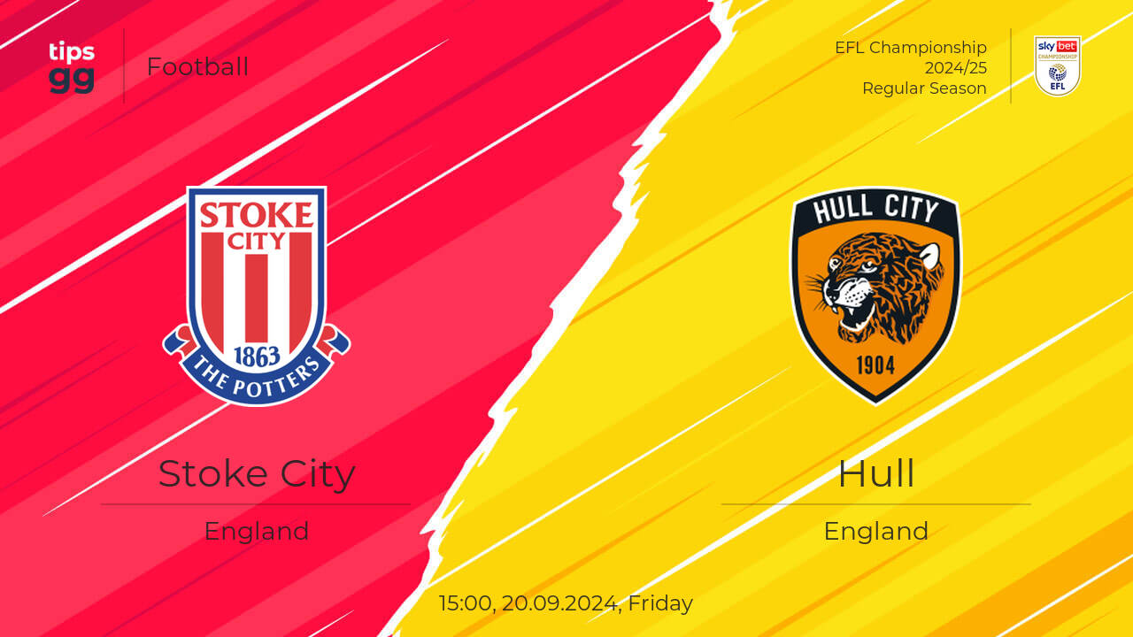 Stoke City vs Hull City Prediction 20.09.2024 | Football | Tips.GG