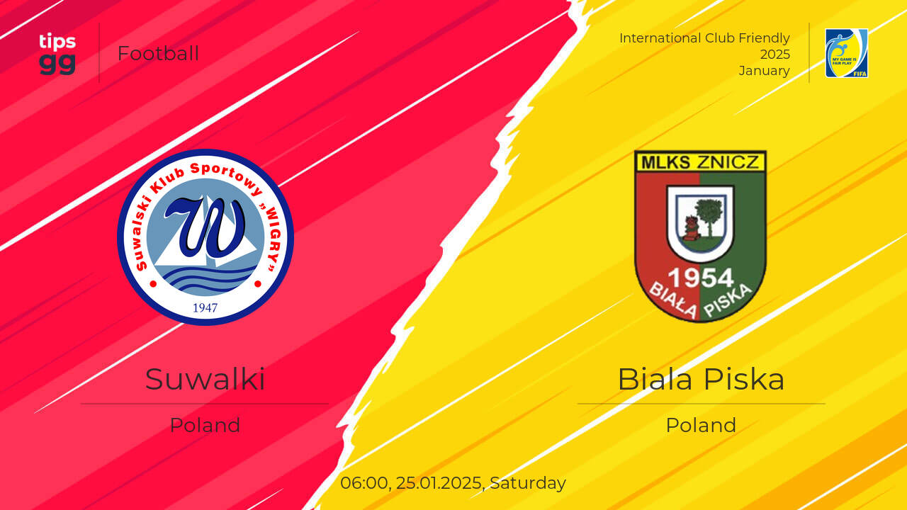 Suwalki Biala Piska Odds 25.01.2025 | Tips.GG