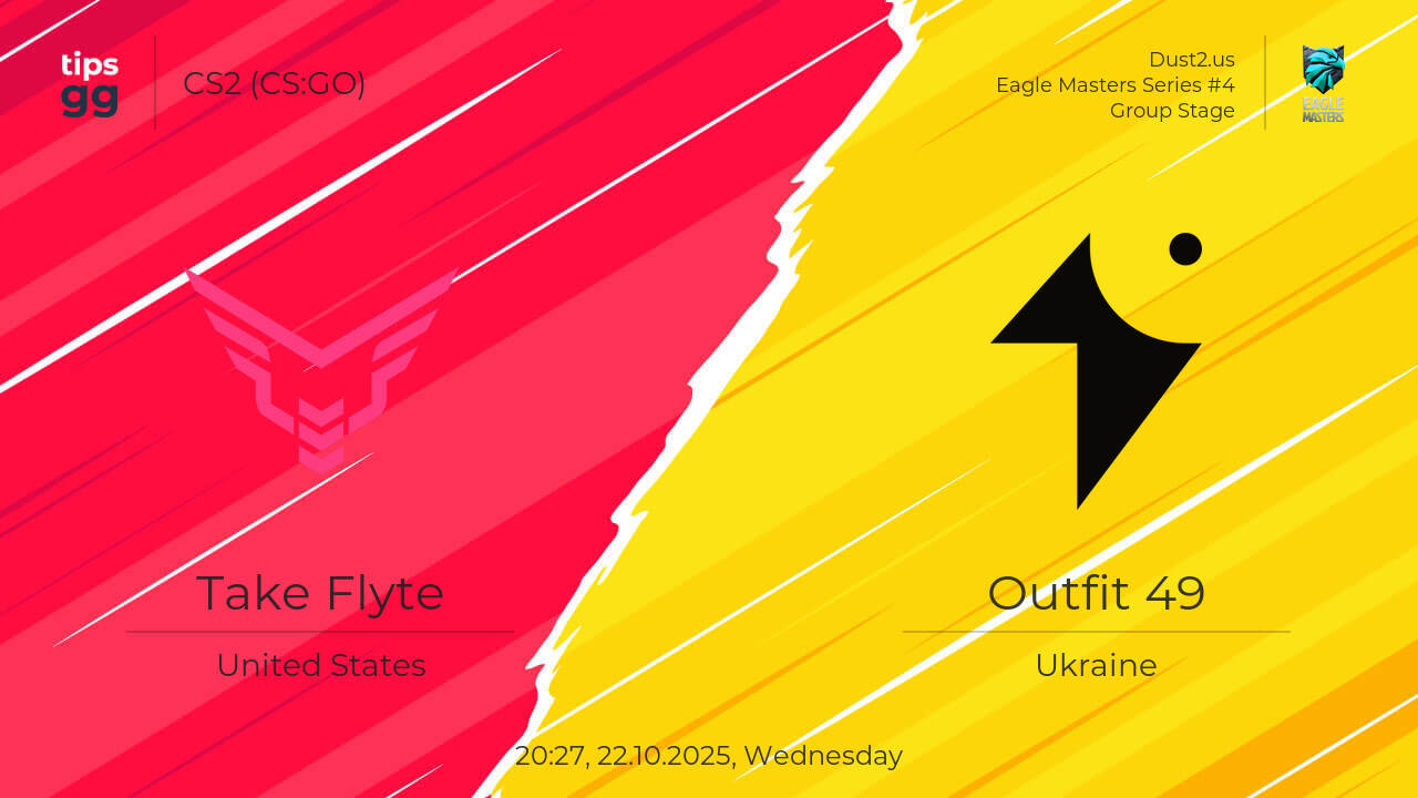 Take Flyte vs Outfit 49 Prediction | 23.10.2025 | CS2 (CS:GO) | Tips.GG