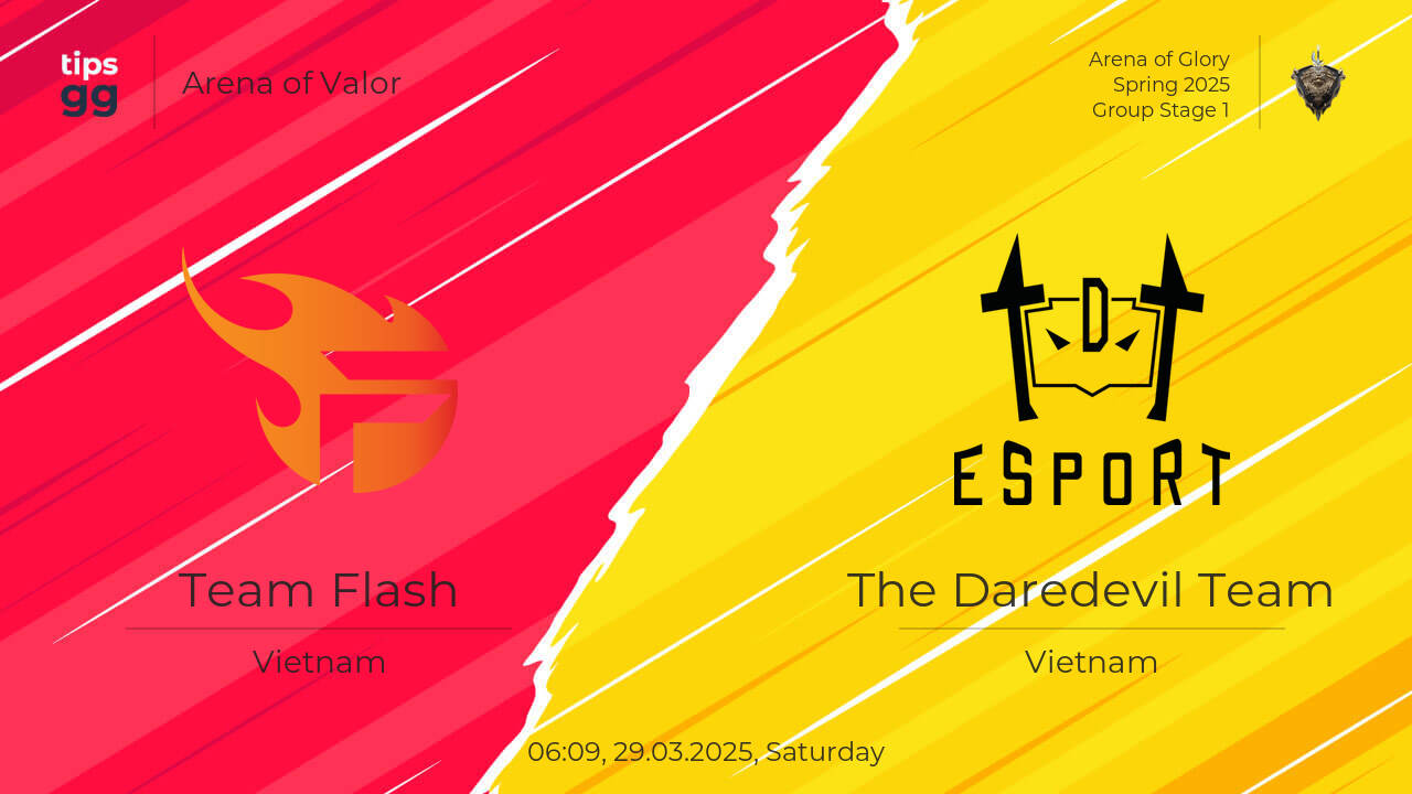 Team Flash vs The Daredevil Team 29.03.2025 at Arena of Glory Spring ...