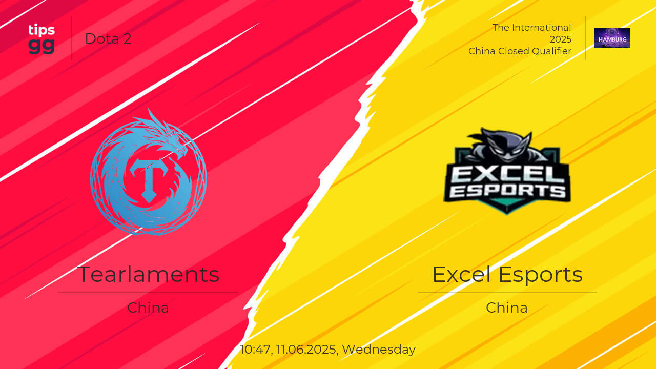 Tearlaments vs Excel Esports 11.06.2025 at The International 2025 ...