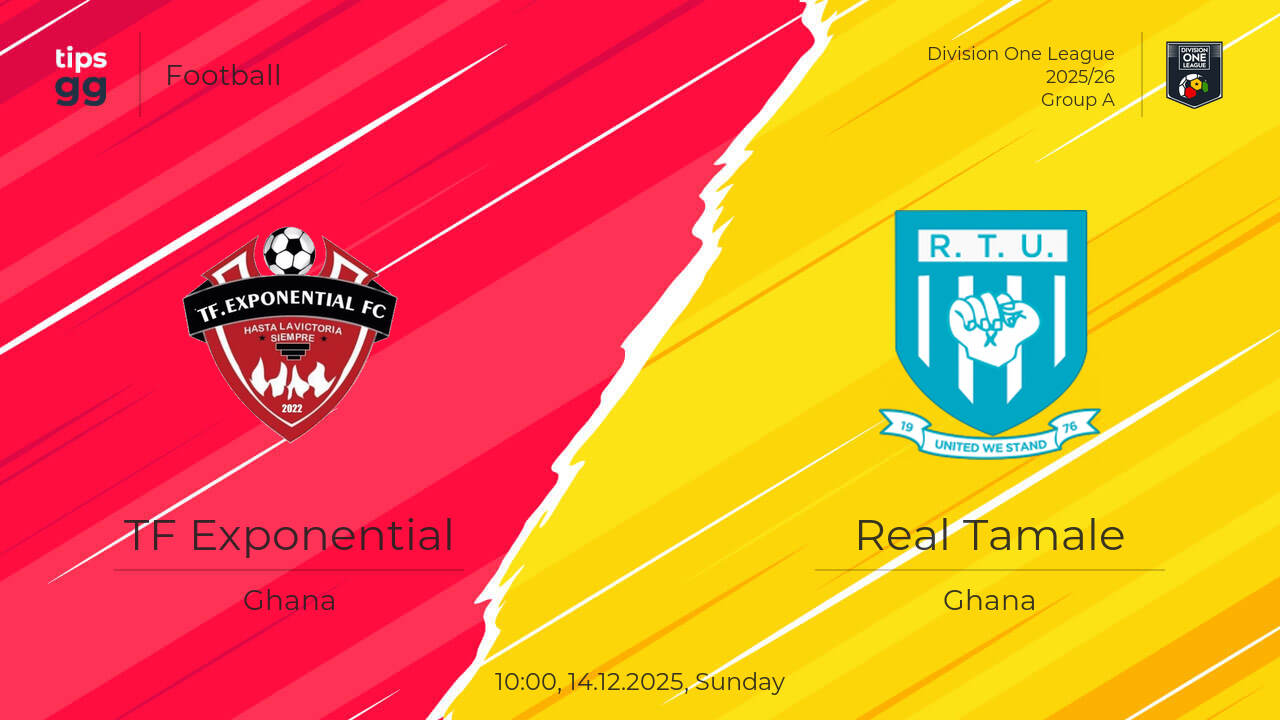Where to Watch TF Exponential vs Real Tamale 13.12.2025 | Tips.GG