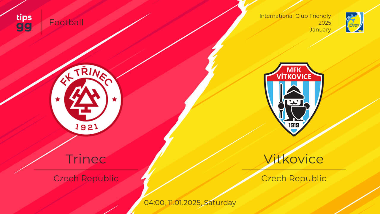 Trinec vs Vitkovice 11.01.2025 Match Overview | Tips.GG