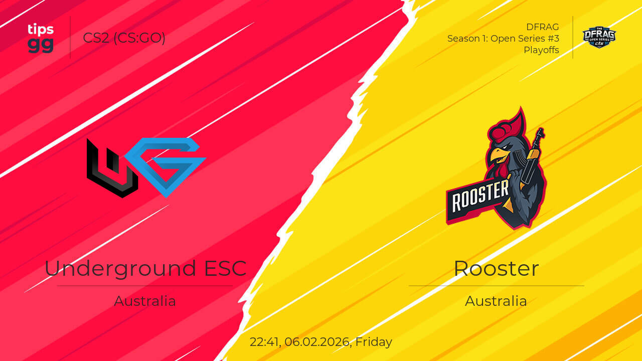 Underground ESC vs Rooster 07.02.2026 at DFRAG Season 1: Open Series #3 ...