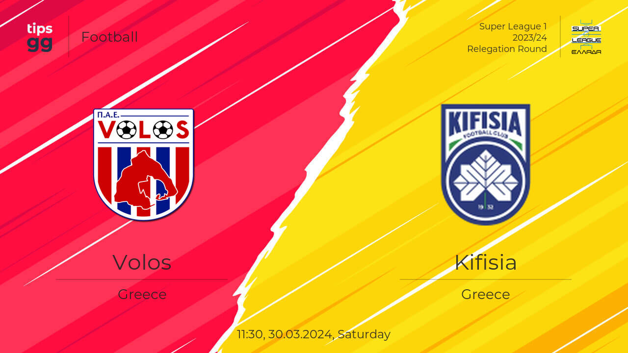 Watch Volos NFC vs AE Kifisias 30.03.2024 – Live Stream | Football ...